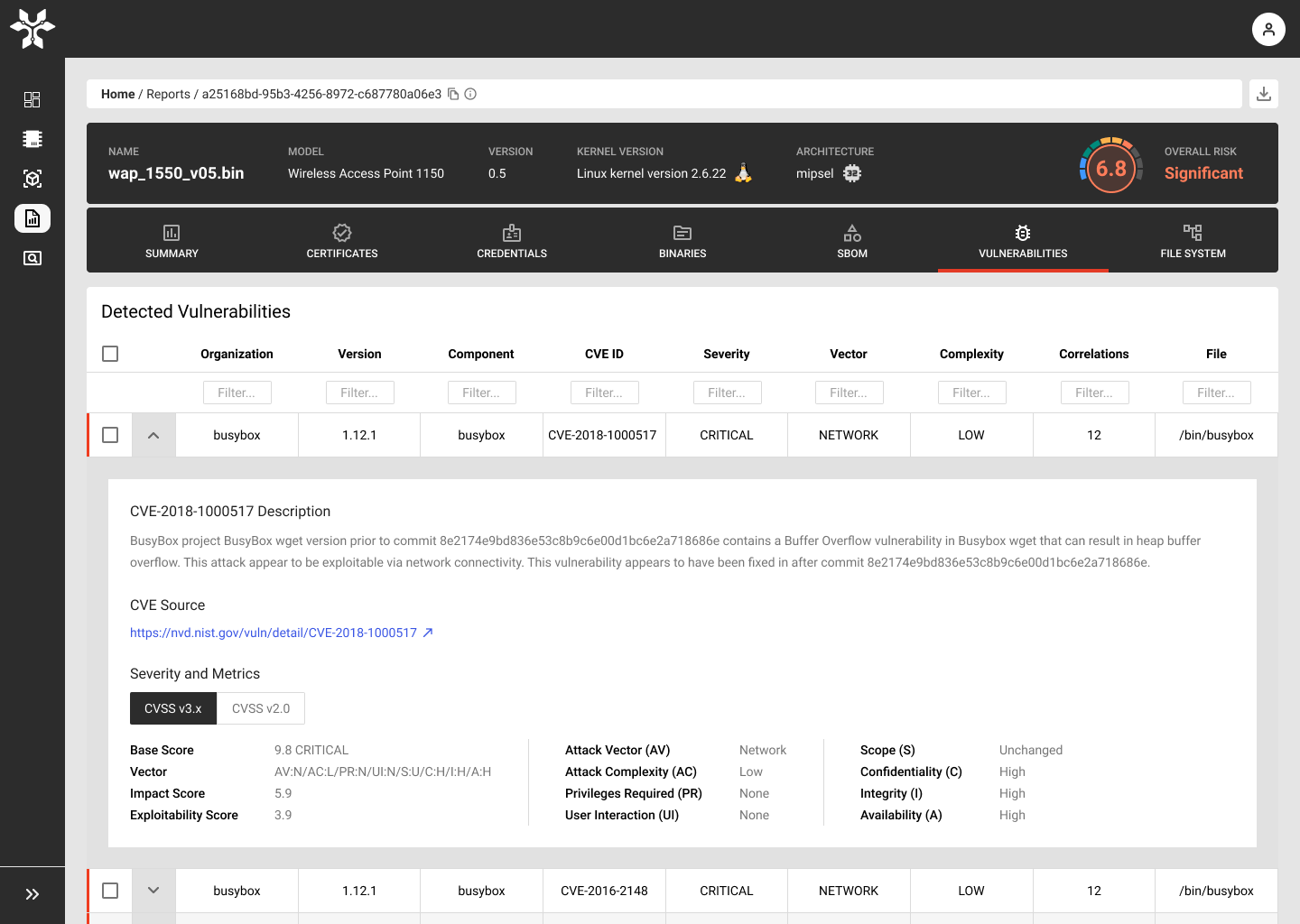 NetRise | Firmware Security